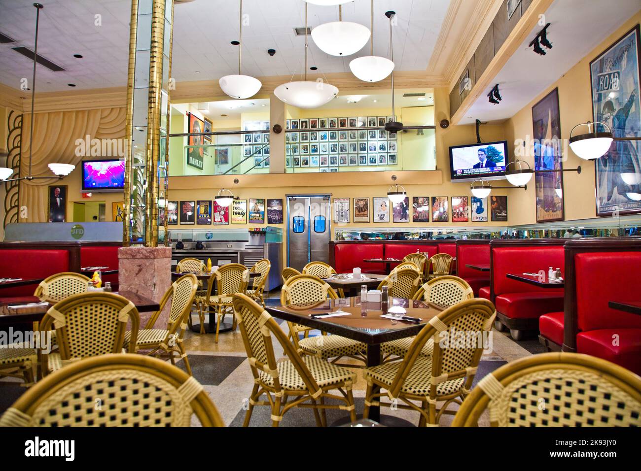 MIAMI, USA - August 02: decoration of the fifties inside the famous ...