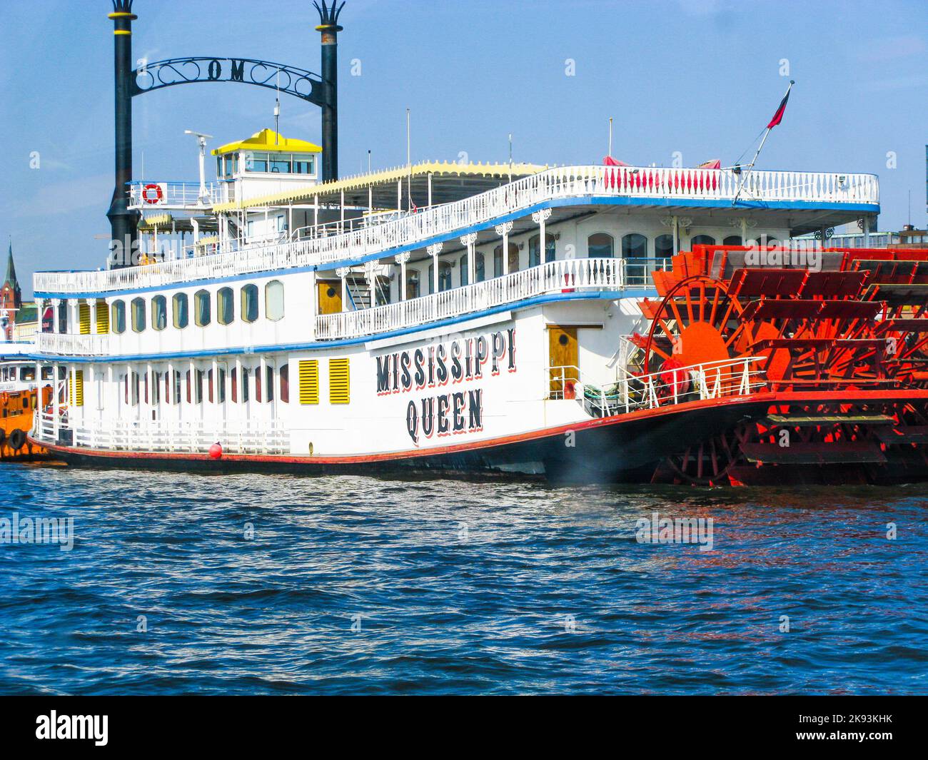 HAMBURG - GERMANY, MARCH 28: the Missisippi Queen built in 1987 is a ...