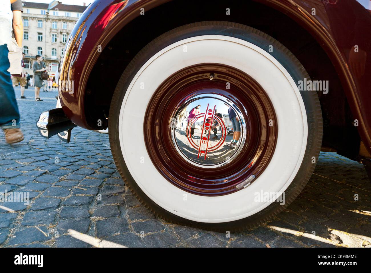 Frankfurt, Germany - October 2,2011: Oldtimer Meeting in Frankfurt ...