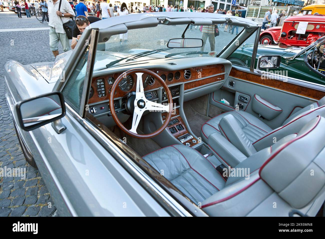 FRANKFURT, GERMANY - OCT 2: Oldtimer Meeting on OCT 2,2011 in Frankfurt ...