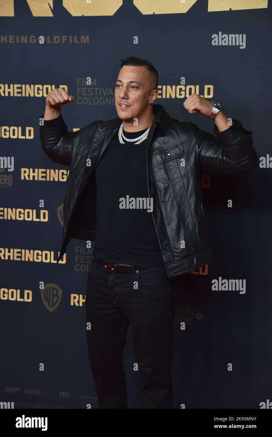 Cologne, Germany. 24th Oct, 2022. Rapper Farid Bang (Farid Hamed El ...