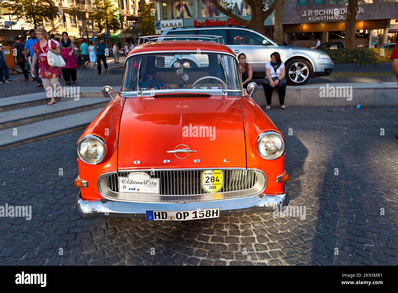FRANKFURT, GERMANY - OCT 2: Oldtimer Meeting on OCT 2,2011 in Frankfurt ...