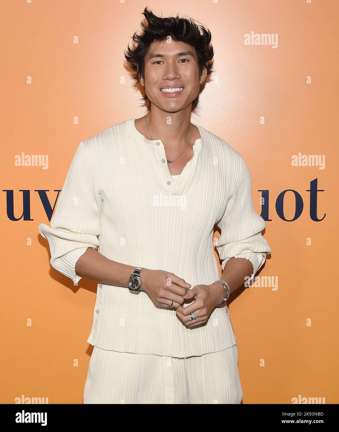 Patrick Ta arrives at the Veuve Clicquot Celebrates 250th Anniversary ...