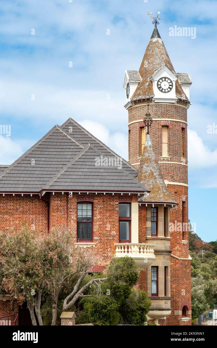 Tower of Old Treasury Office, Albany, WA, Australia Stock Photo - Alamy
