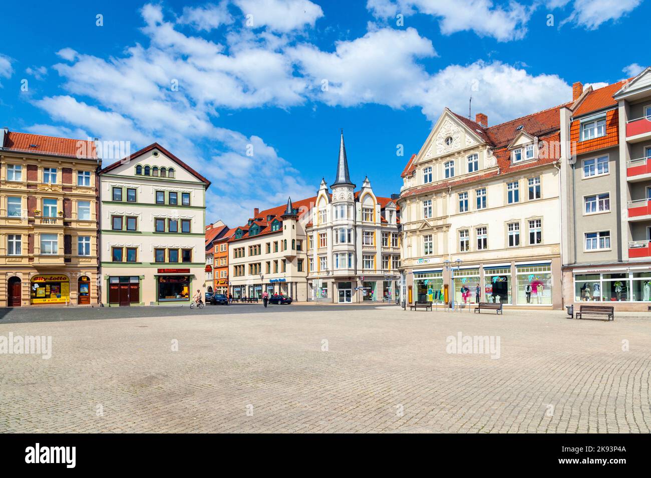 GOTHA, GERMANY - MAY 28: famous market place on May, 282012 in Gotha ...