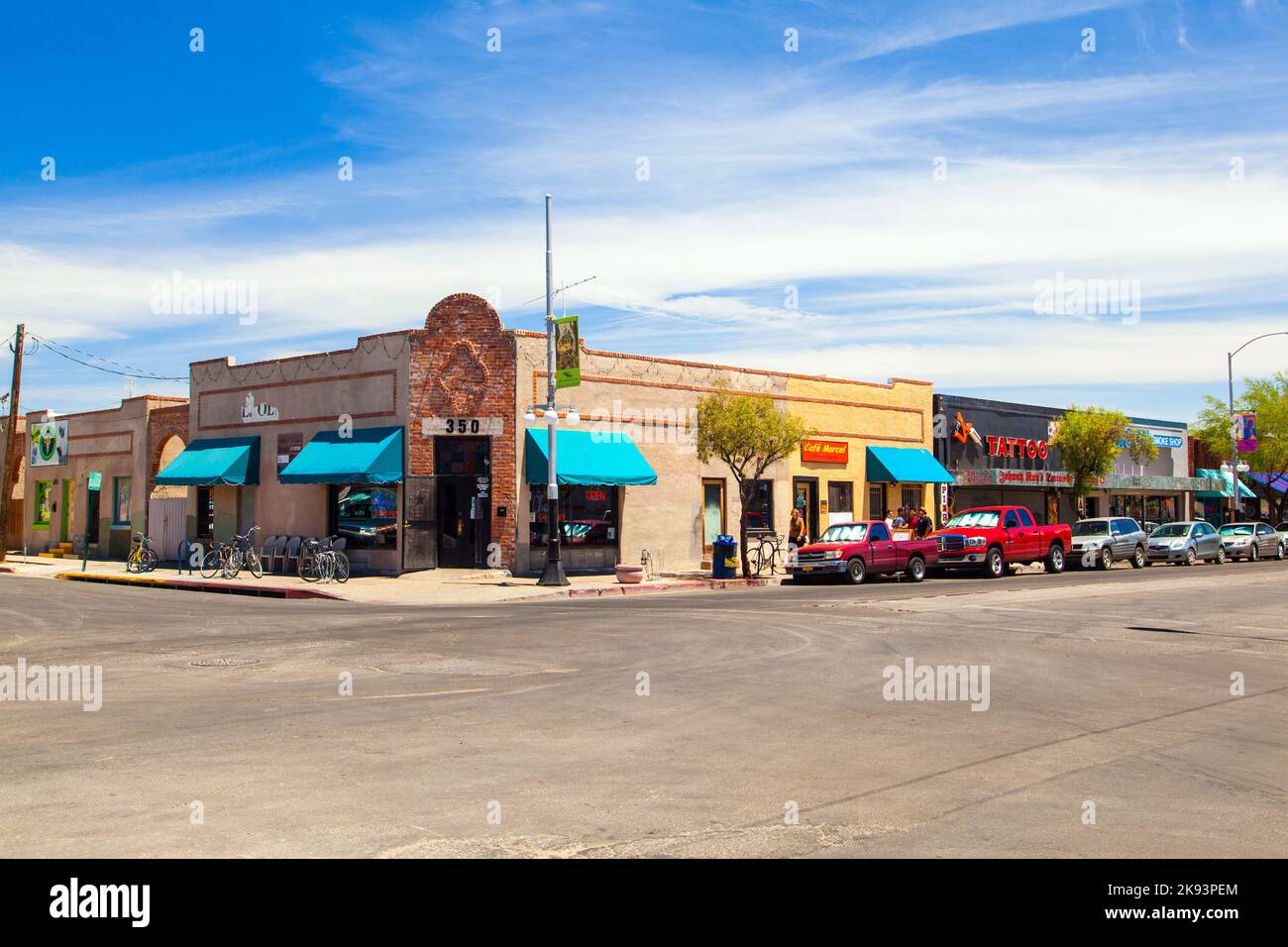 TUCSON, USA - June 12: in the old city on June 16,2012 in TUCSON, USA ...