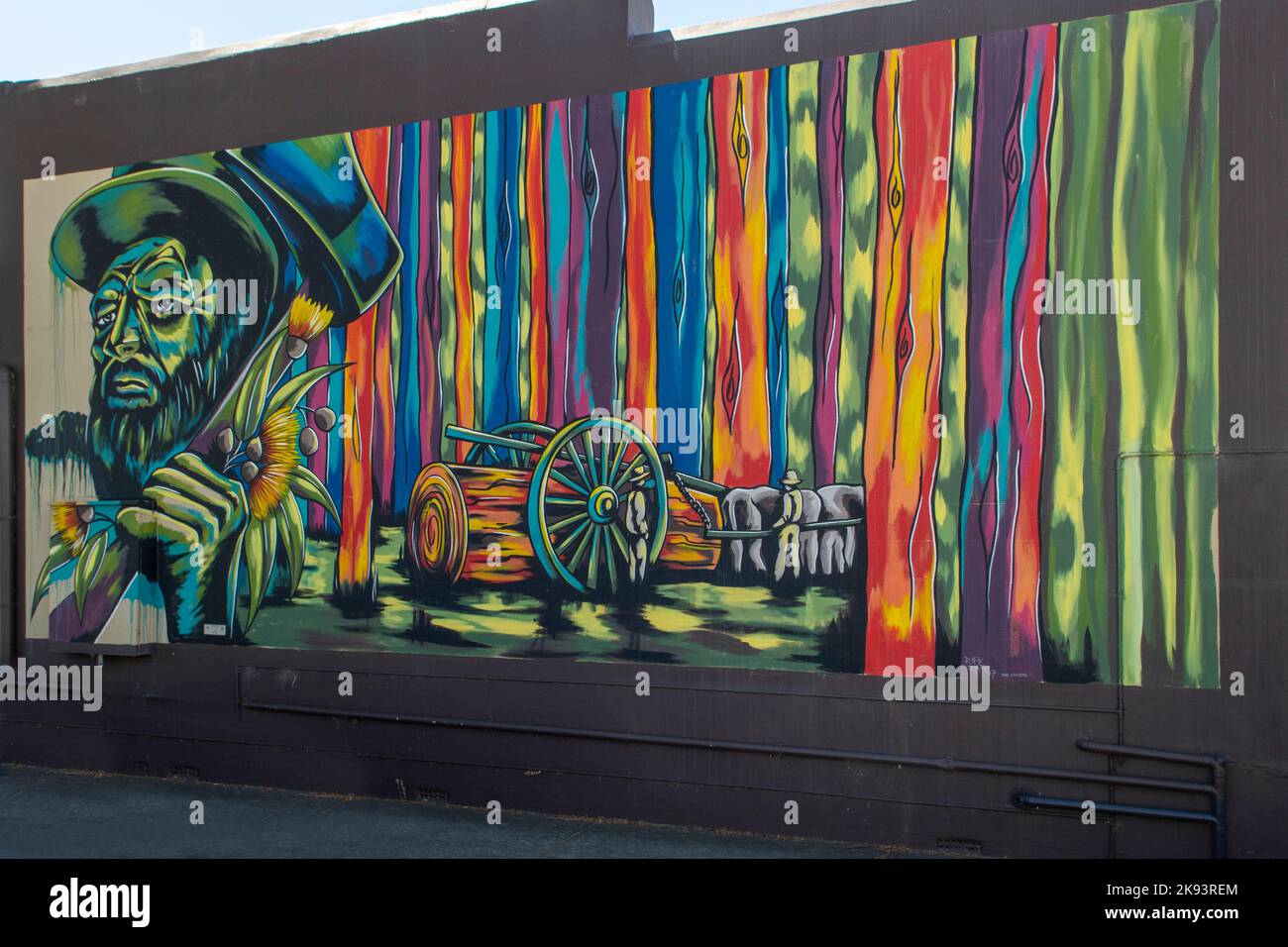 Street Art, Capel, WA, Australia Stock Photo - Alamy
