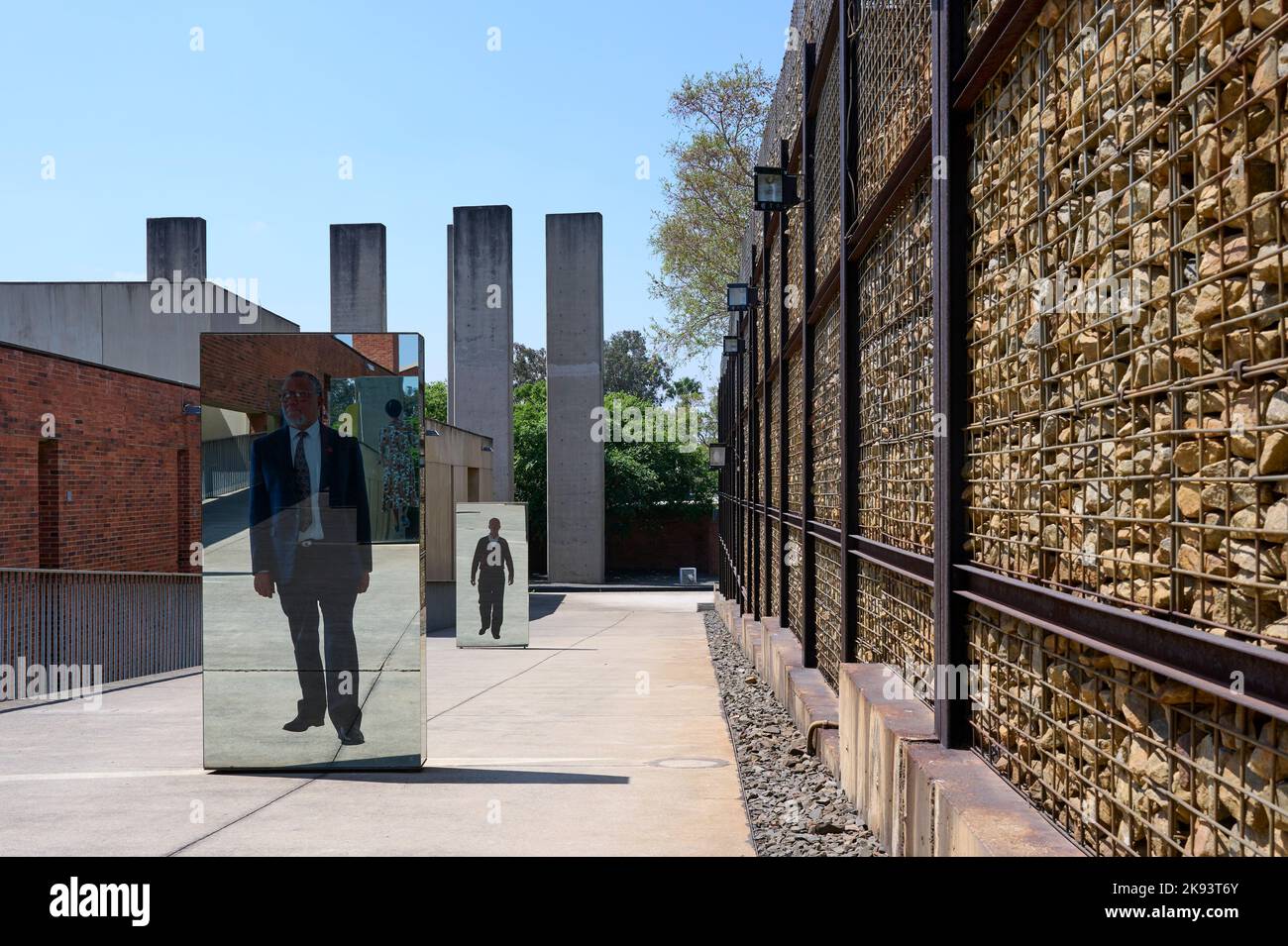 The Apartheid Museum in Johannesburg Stock Photo - Alamy