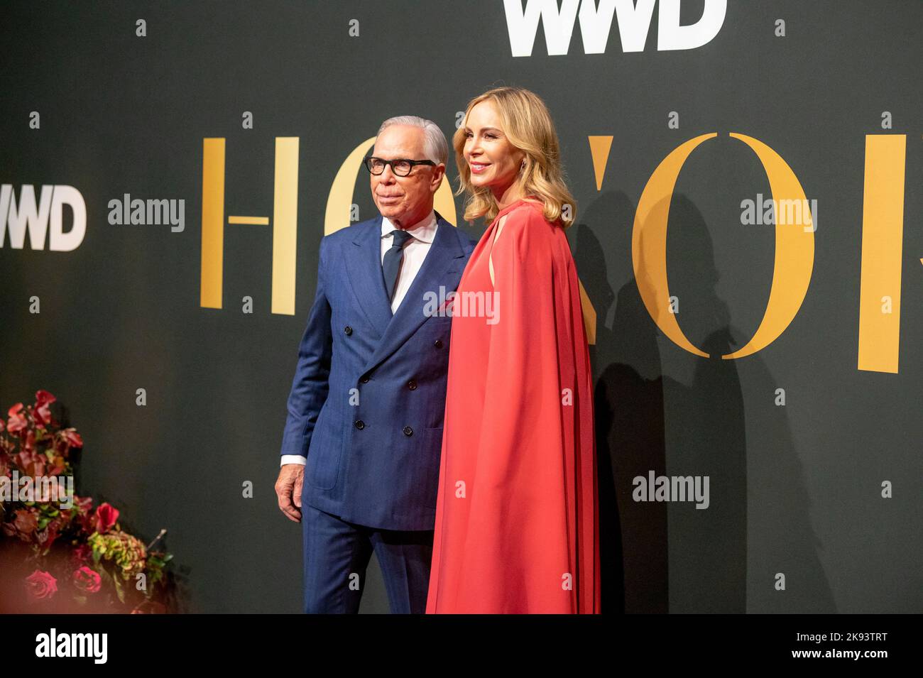 NEW YORK, NEW YORK - OCTOBER 25: Tommy Hilfiger and Dee Ocleppo ...