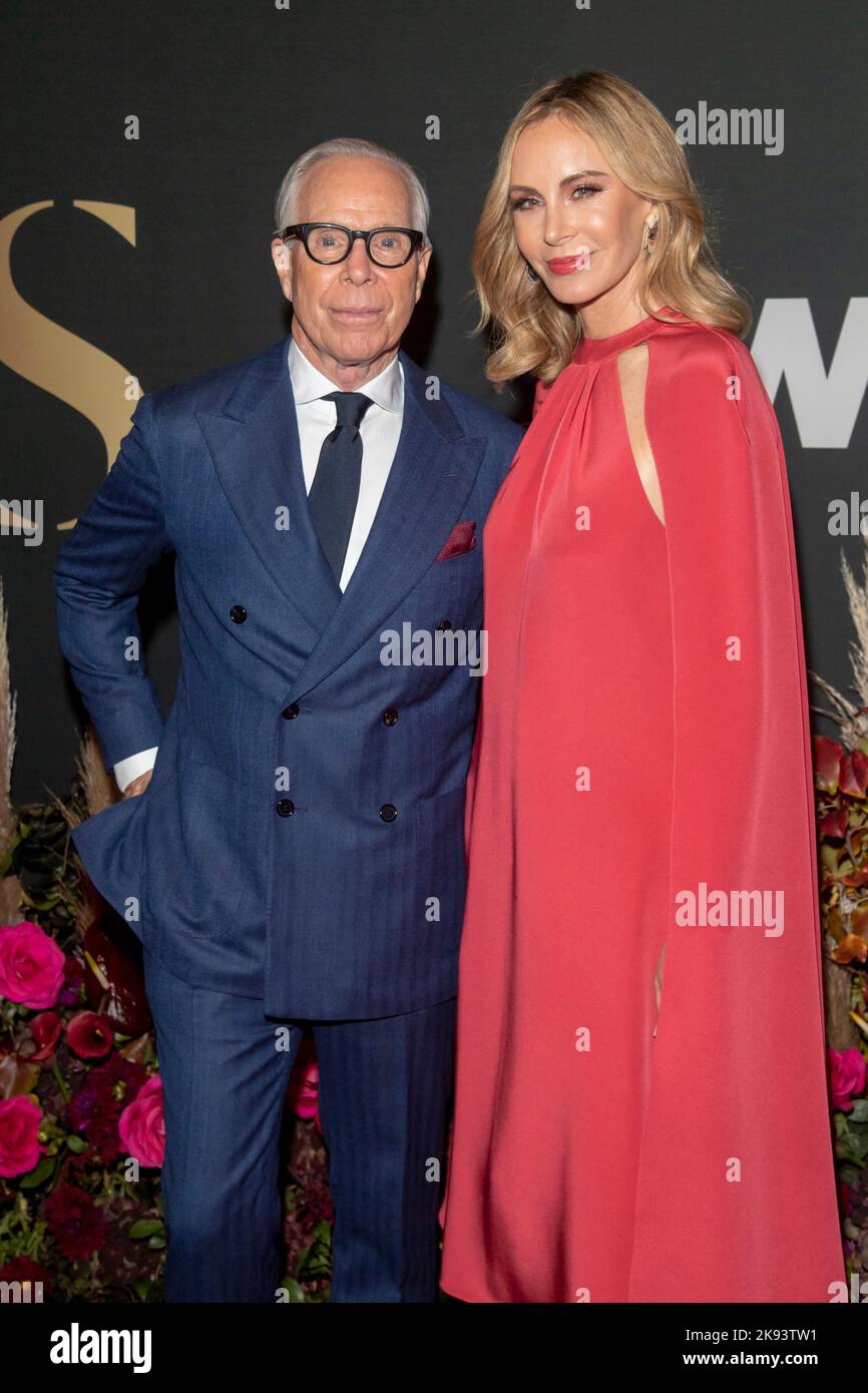 NEW YORK, NEW YORK - OCTOBER 25: Tommy Hilfiger and Dee Ocleppo ...