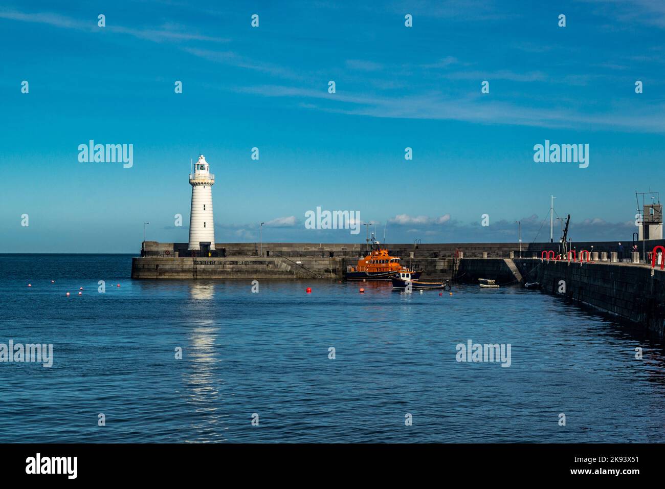 Donaghadee, County Down, Northern Ireland - March 09 2018. Donaghadee ...