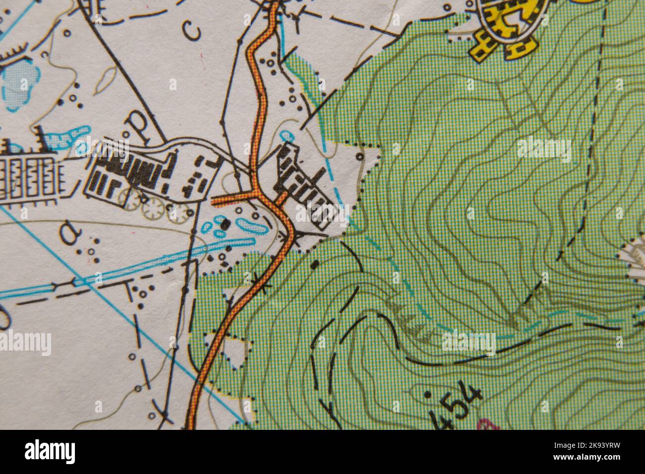geological map for training as background close up Stock Photo - Alamy