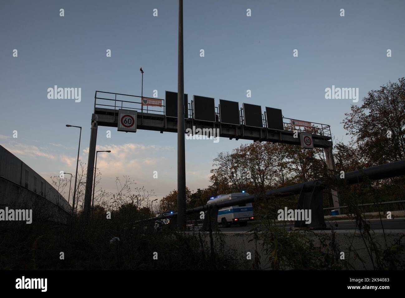 Berlin, Germany. 26th Oct, 2022. On October 26, 2022, climate activists ...