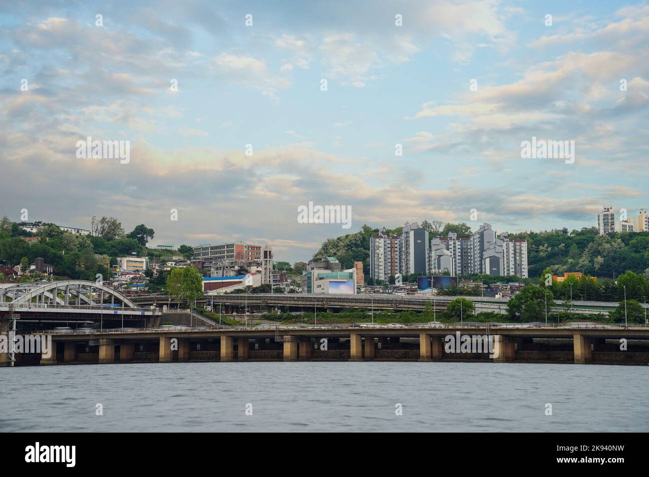Scenery around Nodeul Island in Seoul, Korea Stock Photo - Alamy