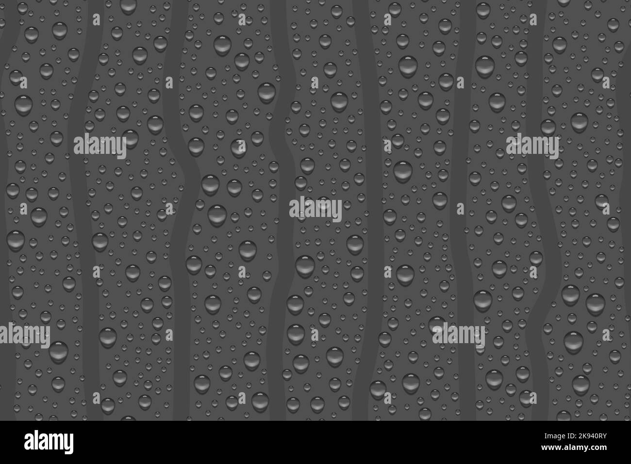 Realistic water drop texture on dark background Stock Vector Image ...