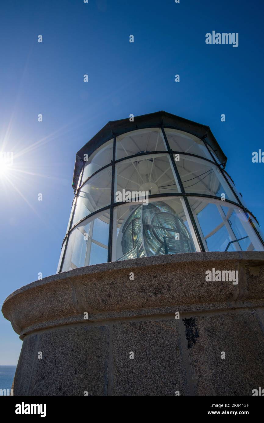 headlight lens of lighthouse Stock Photo - Alamy