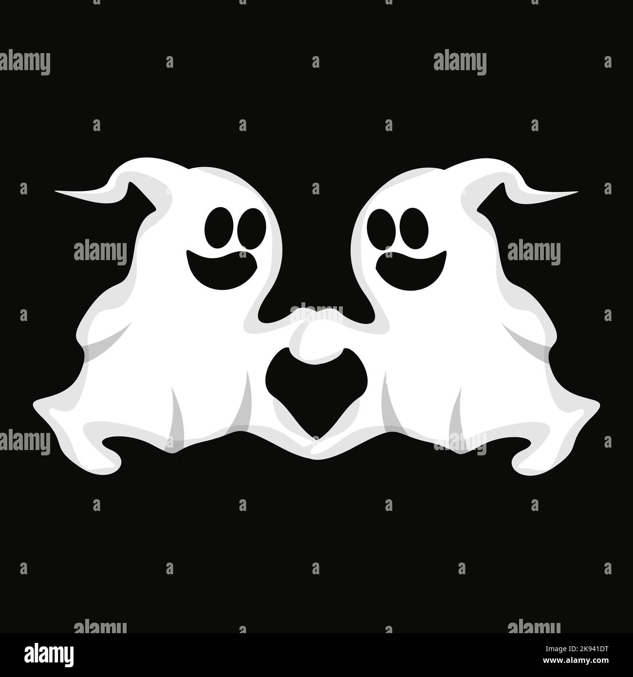 Ghost logo Stock Vector Images - Alamy