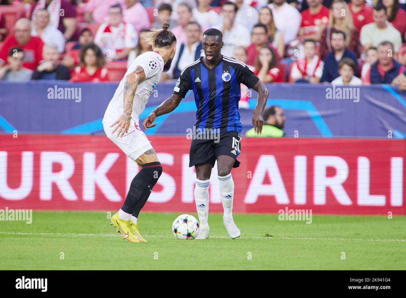 Sevilla, Spain - October 25, 2022, Mohamed Daramy of FC Copenhague ...