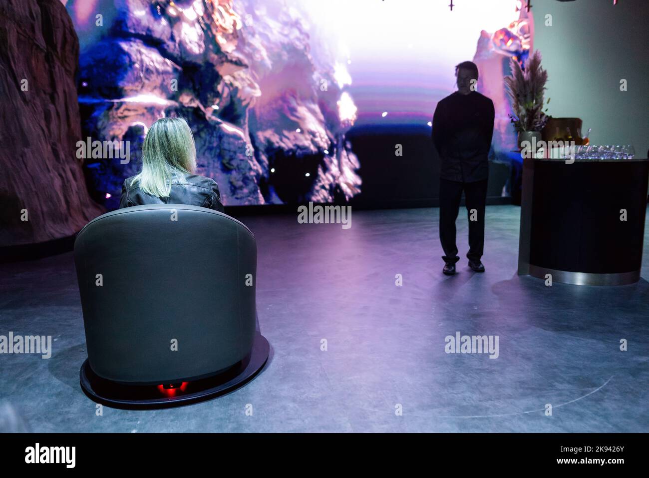 Rust, Germany. 17th Oct, 2022. A visitor enters the first room of the ...