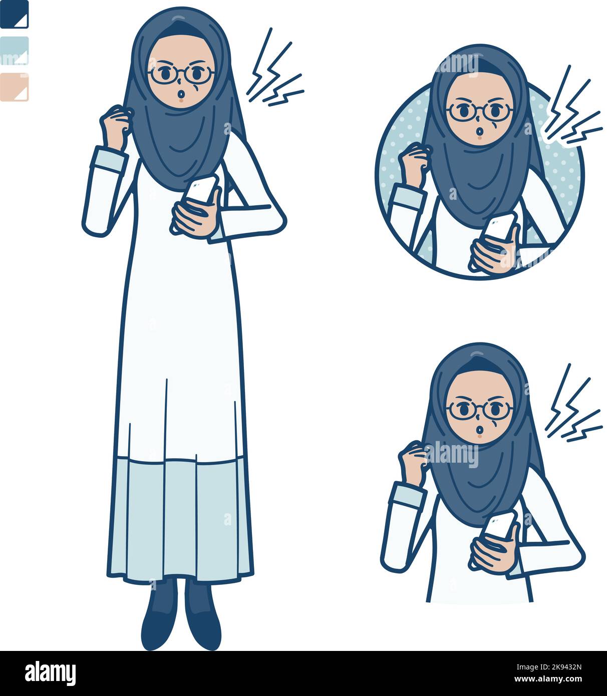 Muslim anger Stock Vector Images - Alamy