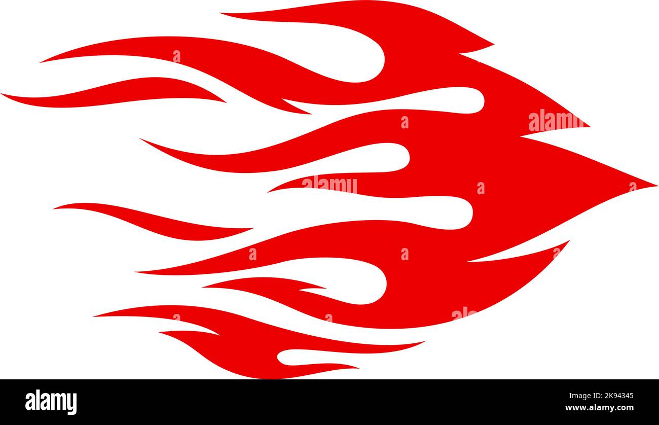 Free Tribal Flames Clipart Vector