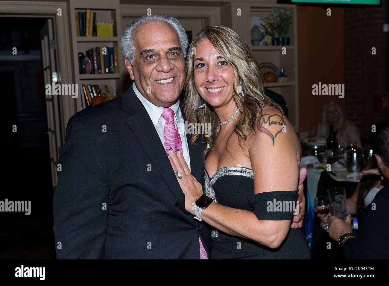 Staten Island, NY, USA. 25th Oct, 2022. Dominick Mancino, Dina Marie ...