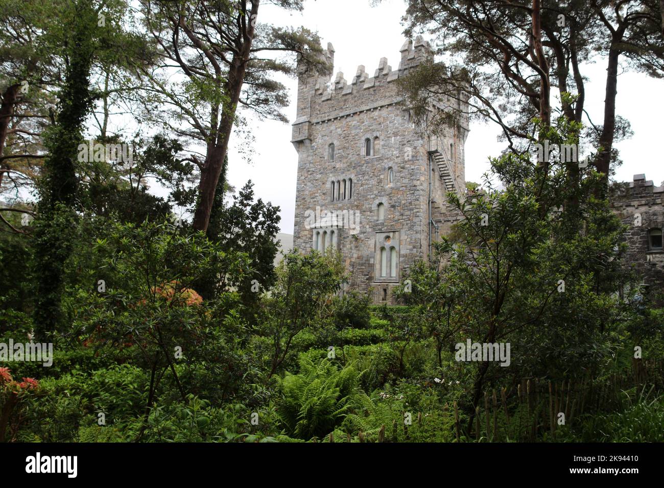 Glenveagh Castle in County Donegal, Ireland Stock Photo - Alamy