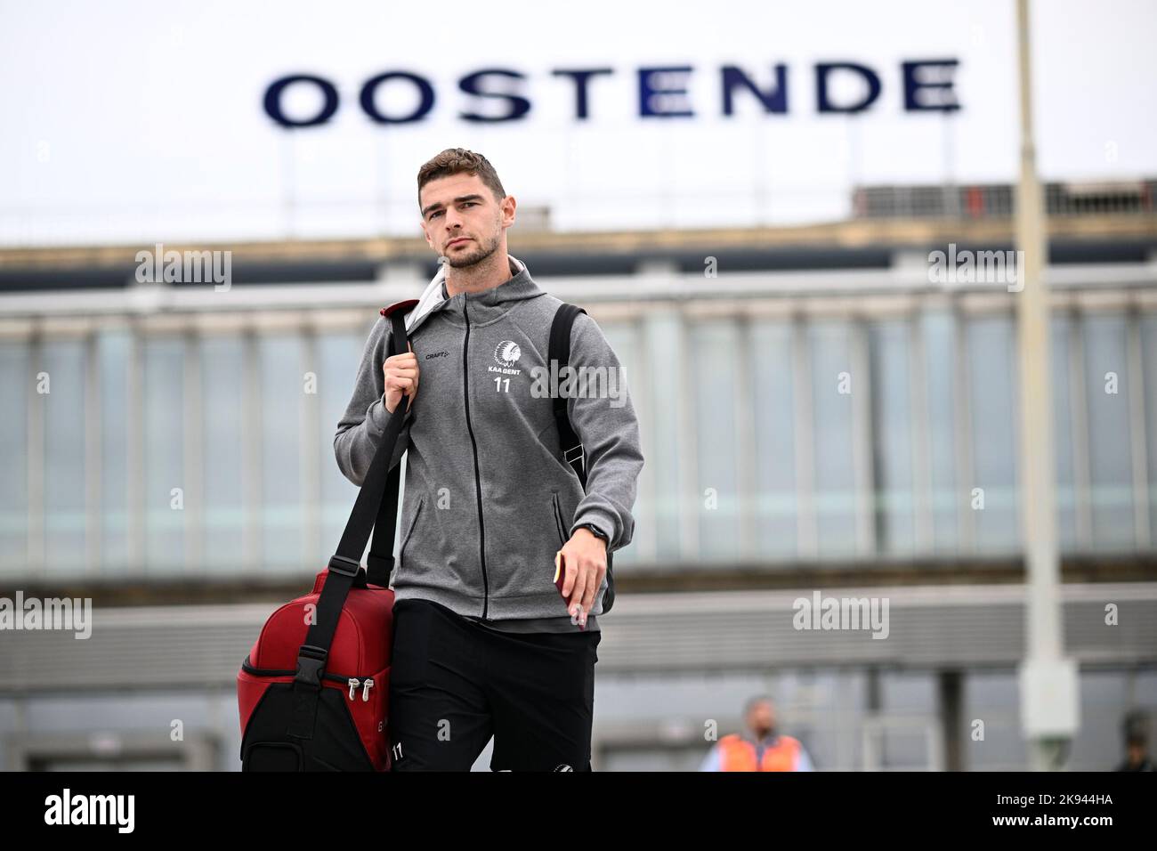 Gent, Belgium, 26 October 2022, Gent's Hugo Cuypers pictured as Belgian ...