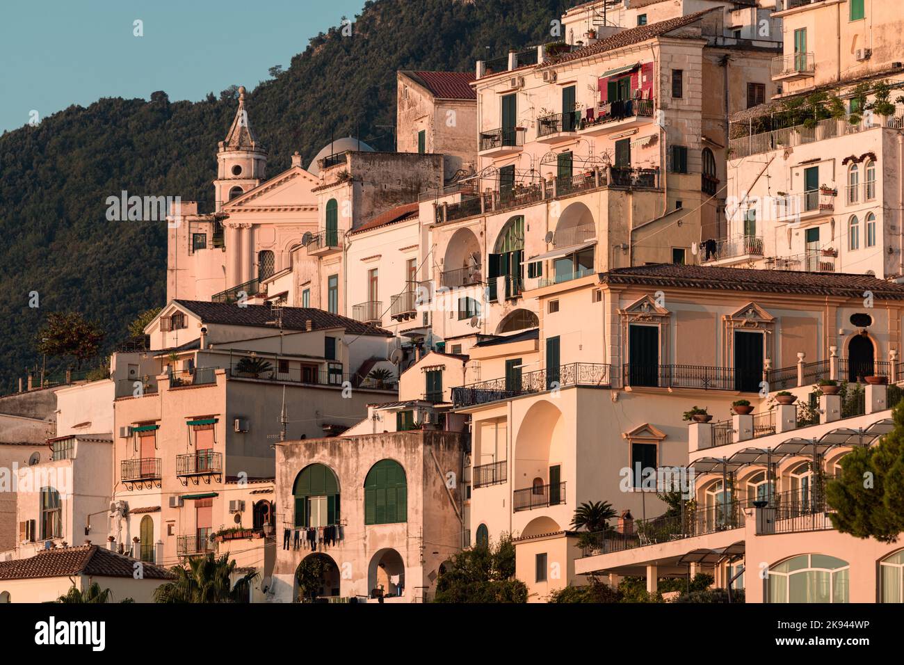 view of Raito, Amalfi coast Stock Photo - Alamy