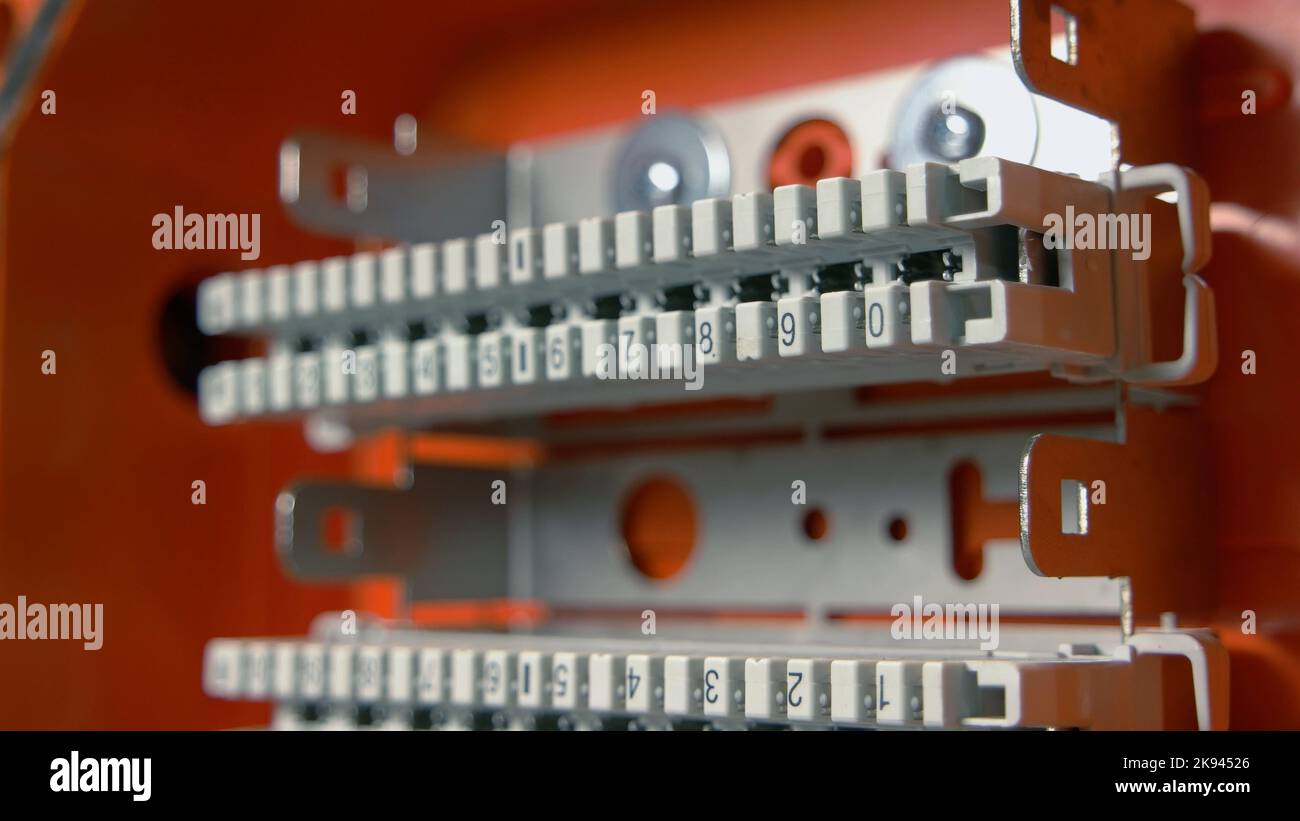 Electrical wire conduit panel switch hi-res stock photography and ...