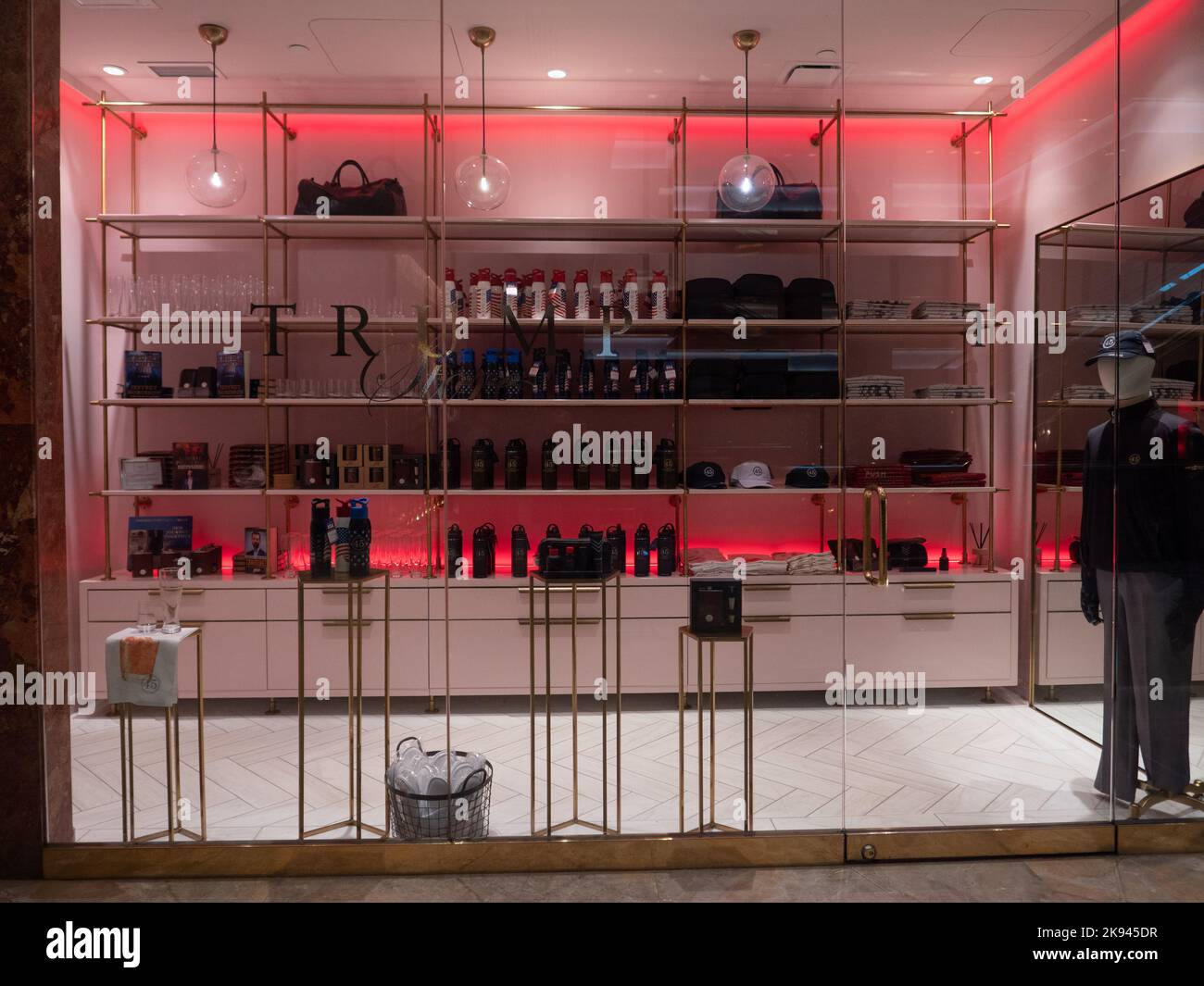 Goods sold at the Trump Store at Trump Tower in New York City. Photo by ...