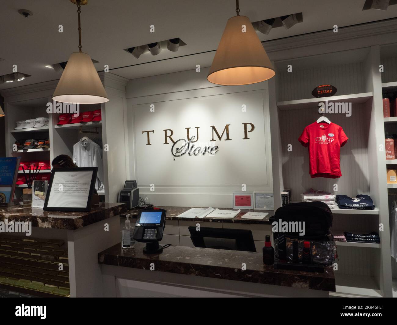 Goods sold at the Trump Store at Trump Tower in New York City. Photo by ...