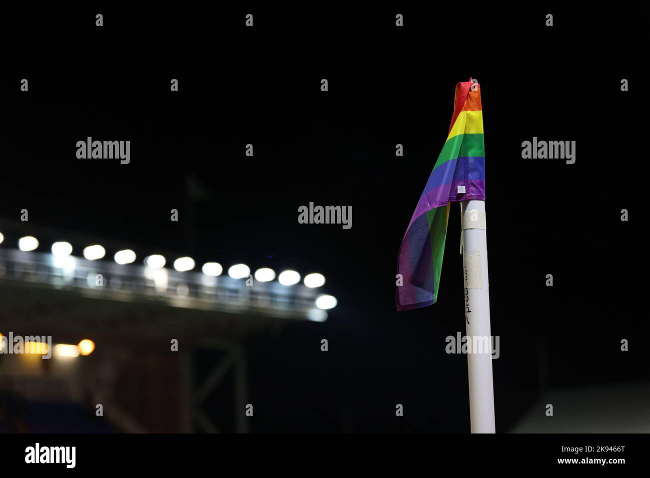 Weston homes stadium corner flag hi-res stock photography and images ...