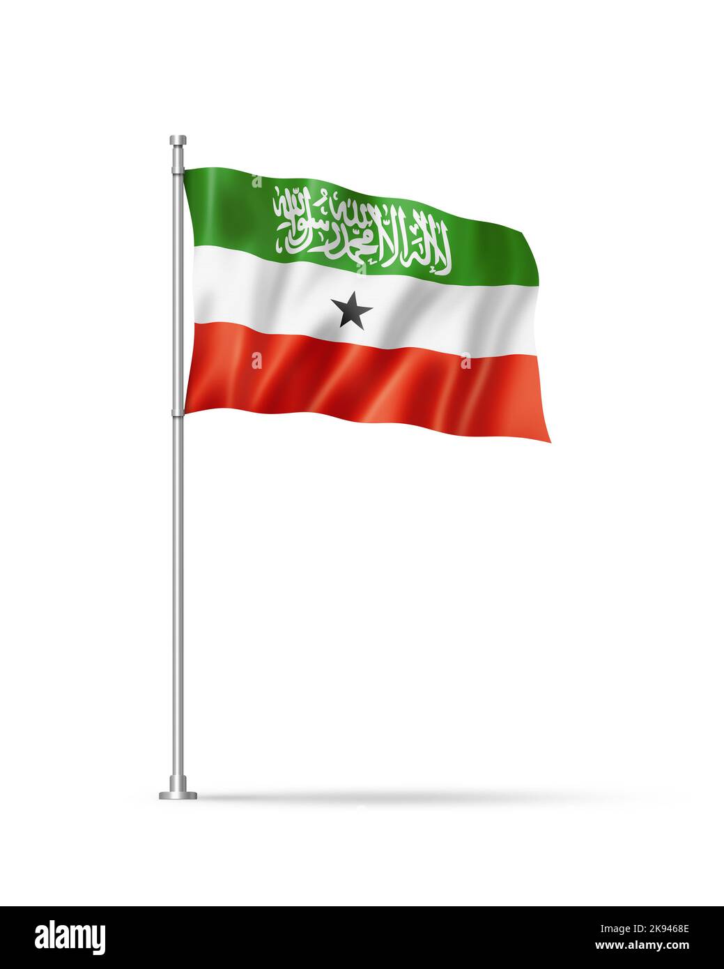 Somaliland Flag Waving