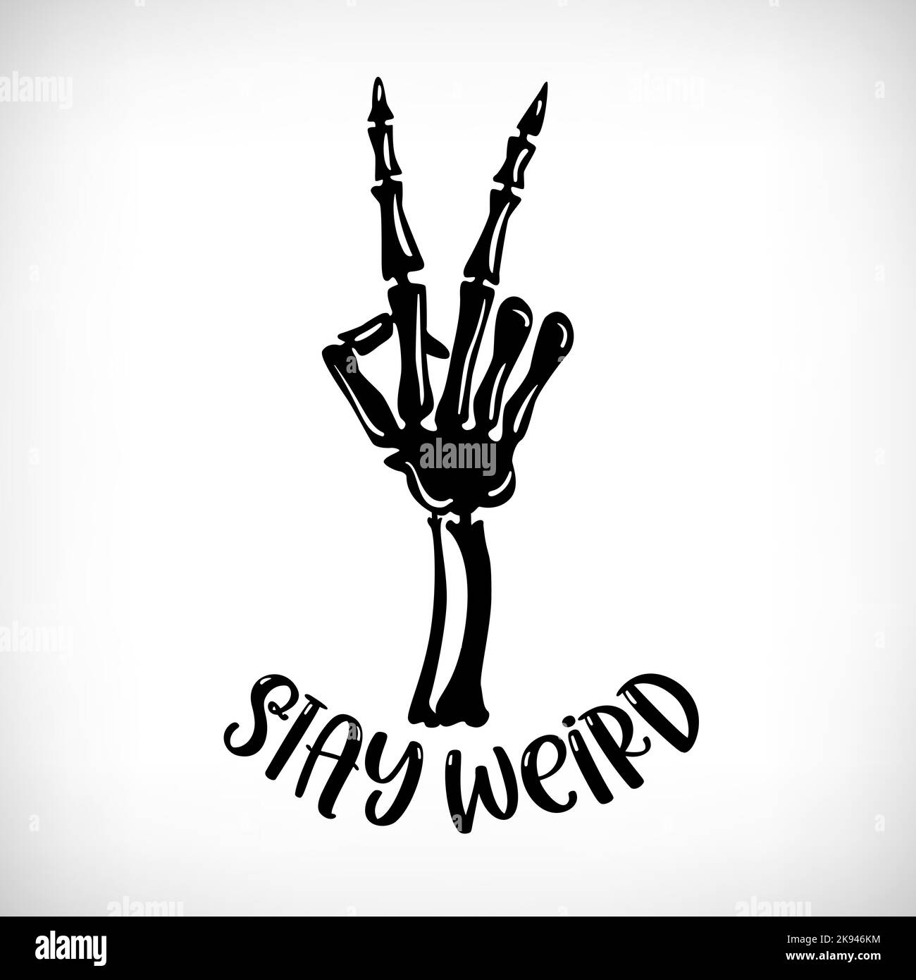 Skeleton Rock Hand Sign