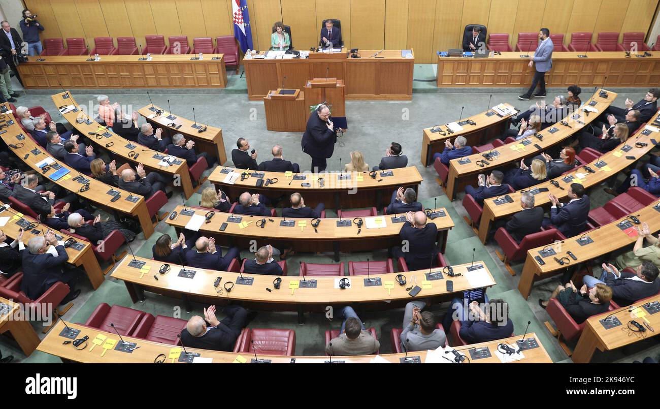 The President of the Ukrainian Parliament, Ruslan Stefanchuk, gave a ...