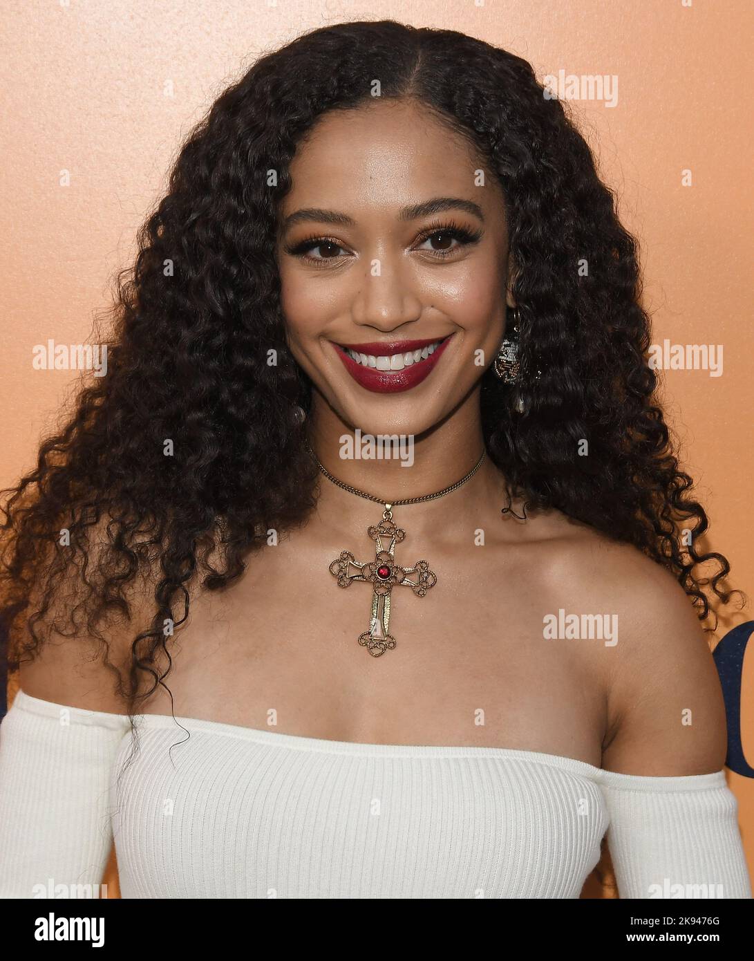 Los Angeles, USA. 25th Oct, 2022. Samantha Logan arrives at the Veuve ...