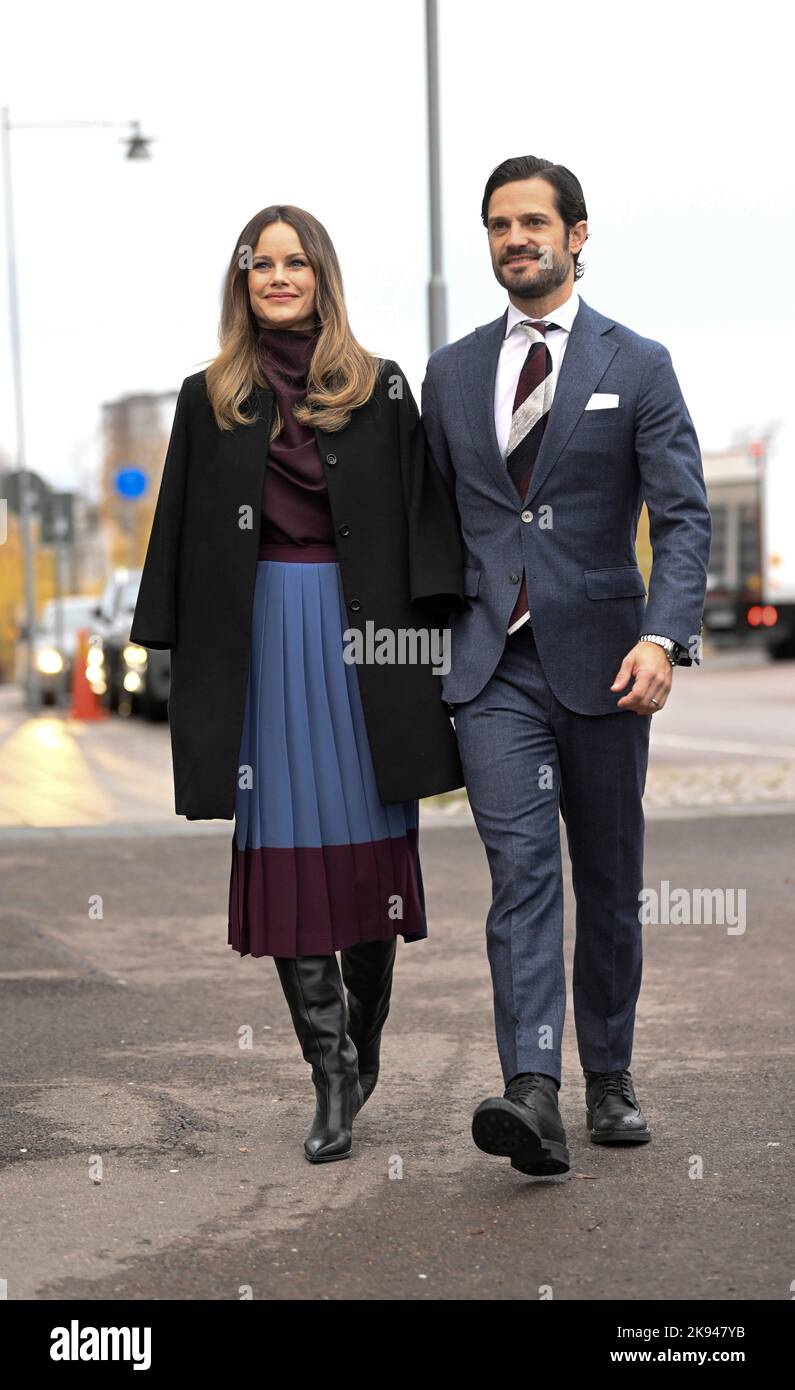 Prince Carl Philip and Princess Sofia visit The Swedish Civil ...