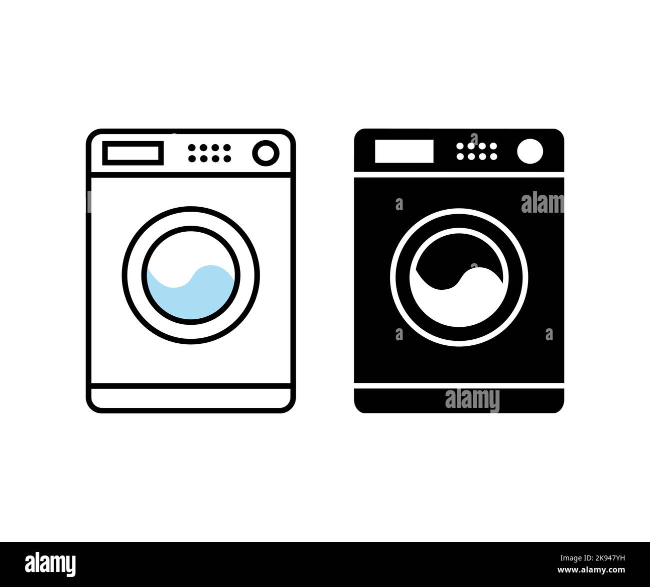 Washing machine vector illustration set Stock Vector Image & Art - Alamy