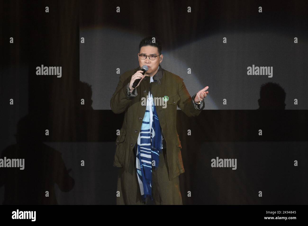 Hong Kong actor and Cantopop singer William So Wing Hong held a Taipei ...