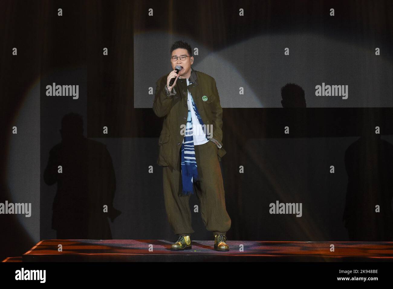 Hong Kong actor and Cantopop singer William So Wing Hong held a Taipei ...