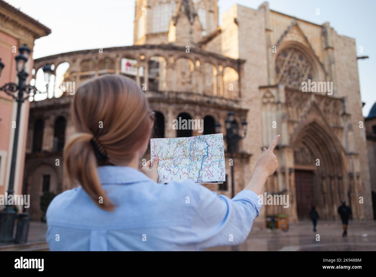 Valencia, Spain travel summer tourism holiday vacation background ...