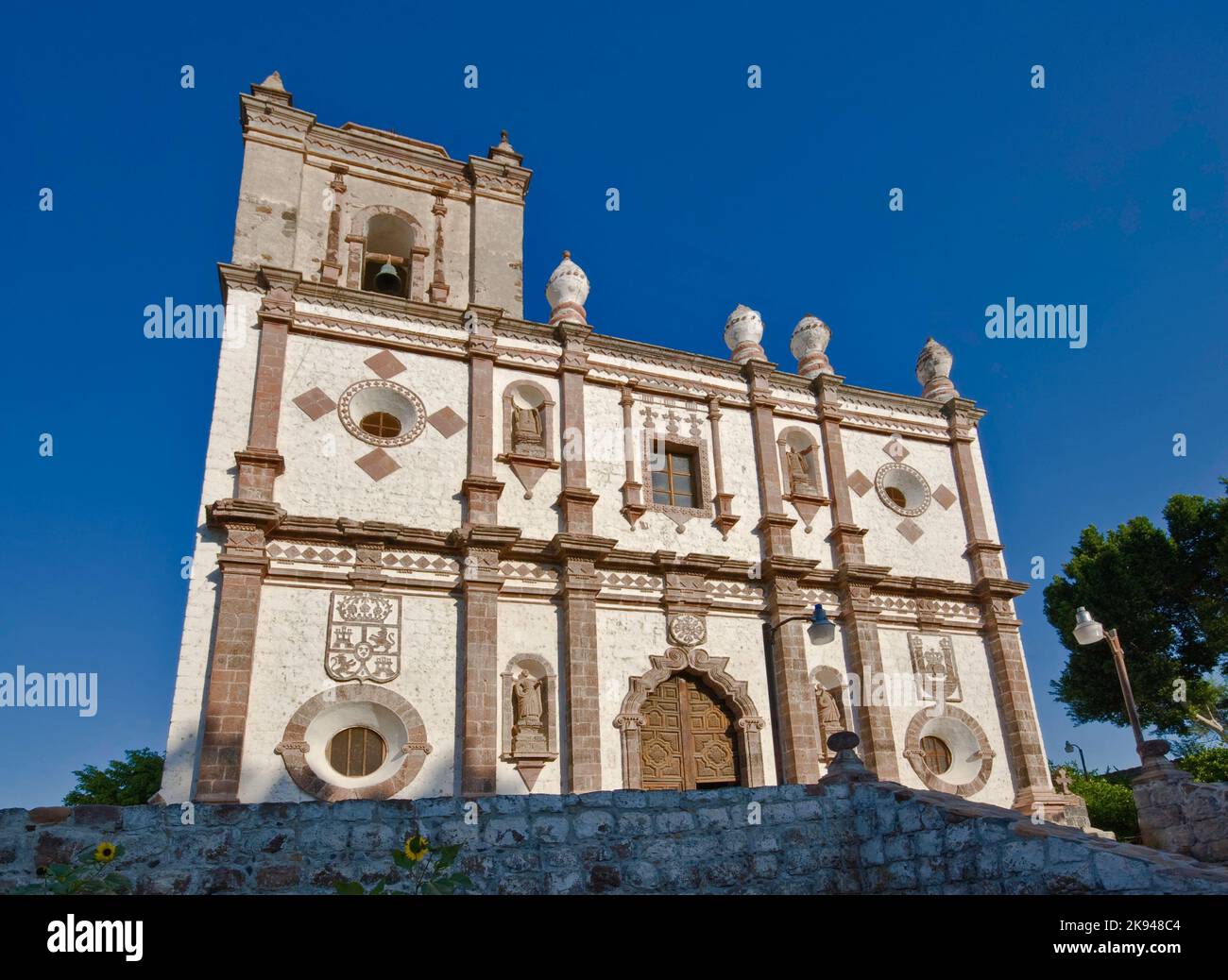 Mision San Ignacio facade Baja California Sur, Mexico Stock Photo - Alamy