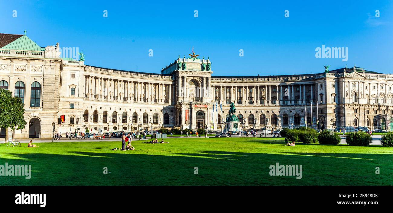 VIENNA - JULY 21: Hofburg Palace is has housed some of the most ...