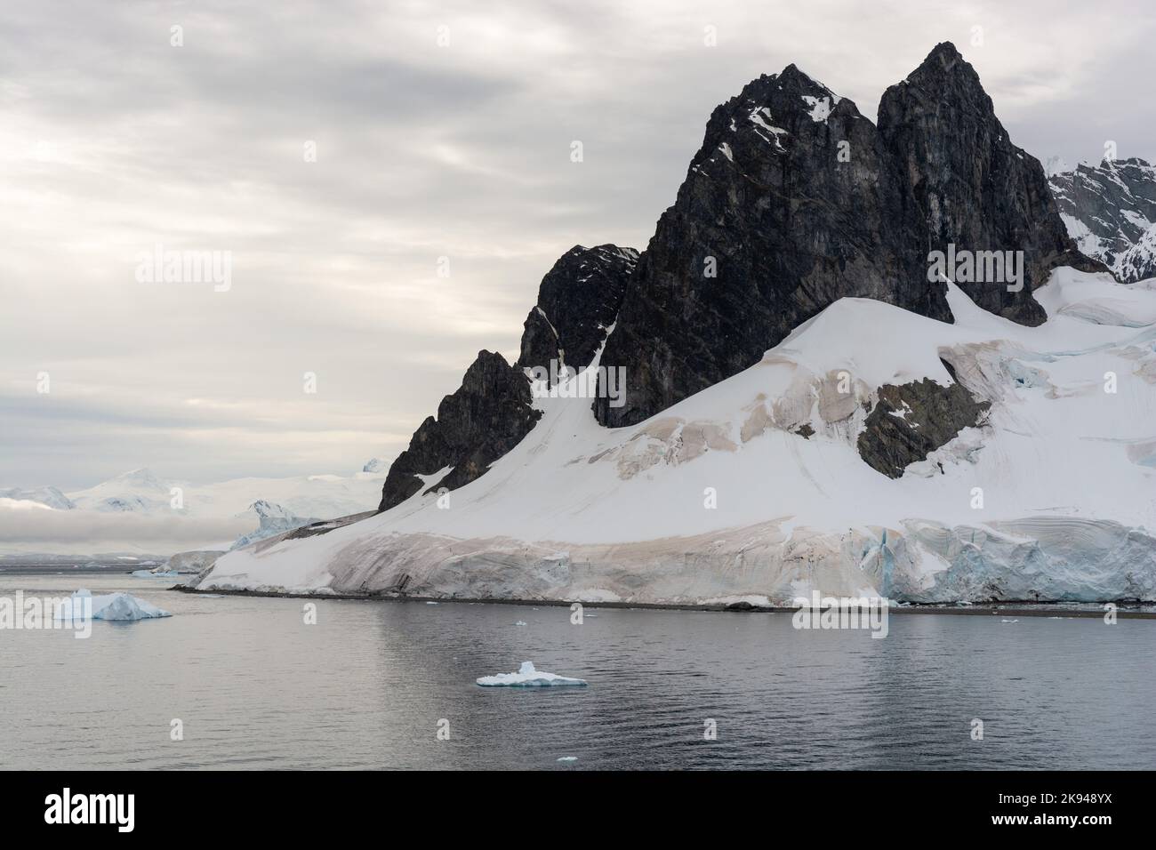 basalt rock towers of sable pinnacles at northern entrance to errera ...