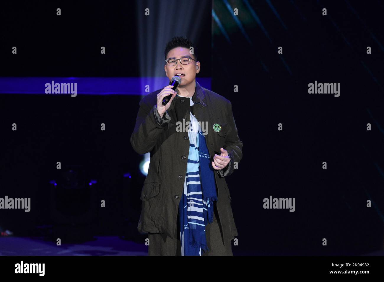 Hong Kong actor and Cantopop singer William So Wing Hong held a Taipei ...