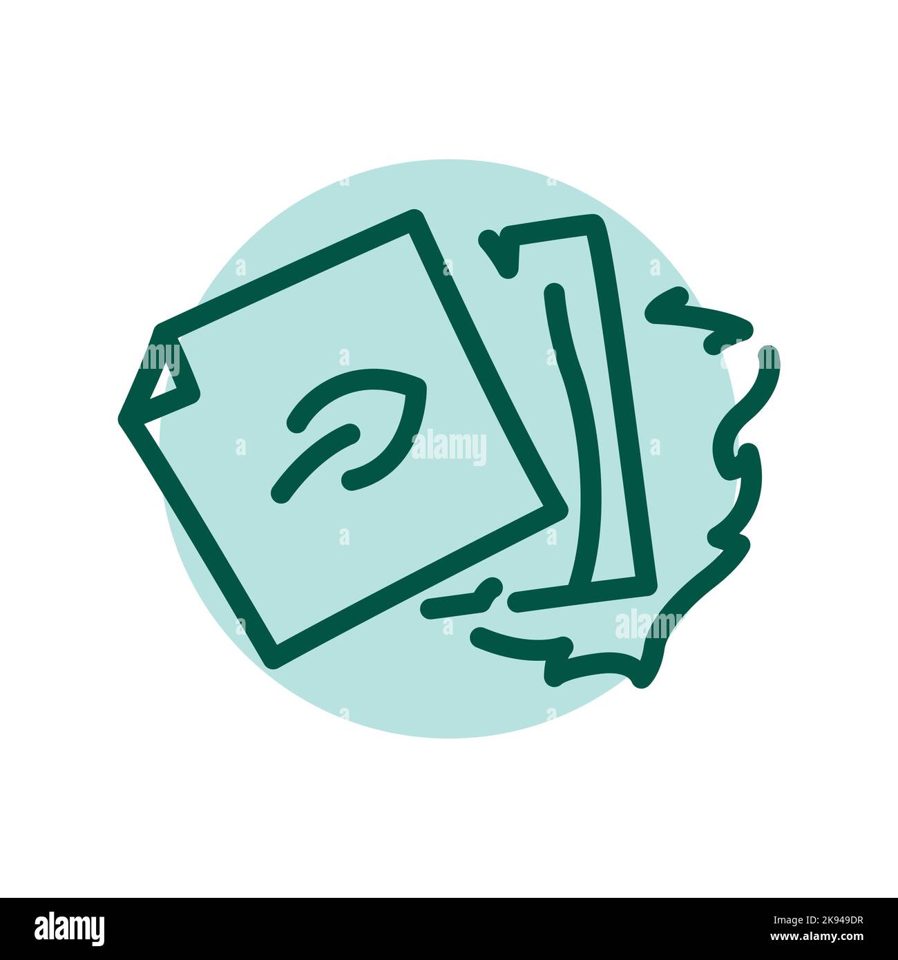 Eco materials olor line icon. Pictogram for web page Stock Vector Image ...