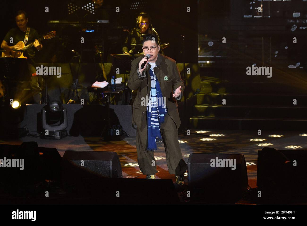 Hong Kong actor and Cantopop singer William So Wing Hong held a Taipei ...