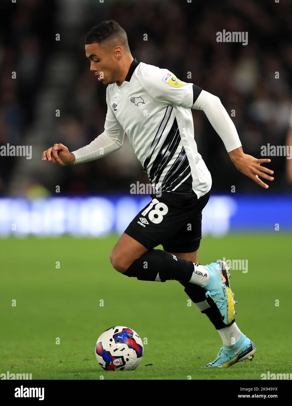 Derby County's Lewis Dobbin during the Sky Bet League One match at ...