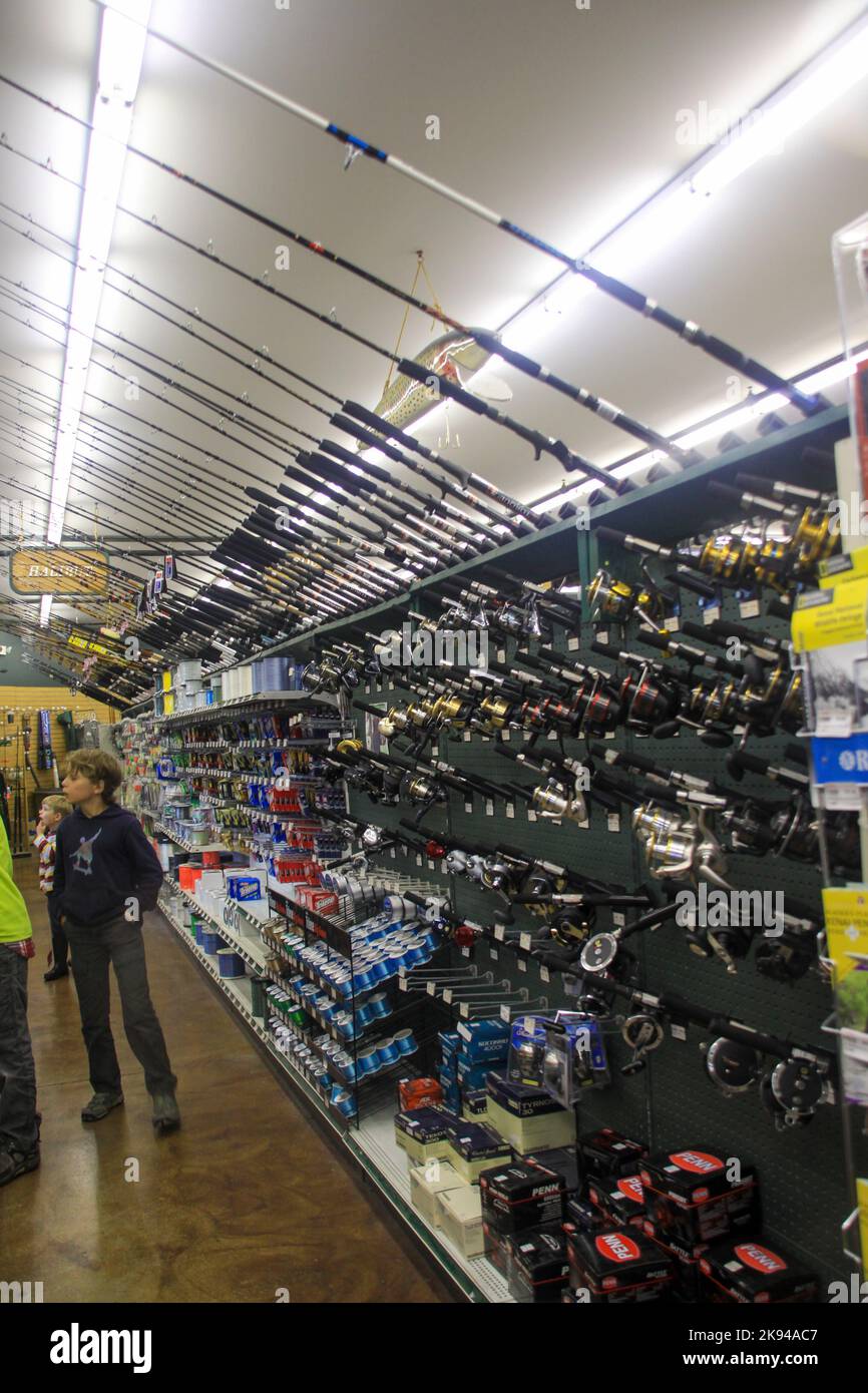 Tackle shop interior hi-res stock photography and images - Alamy